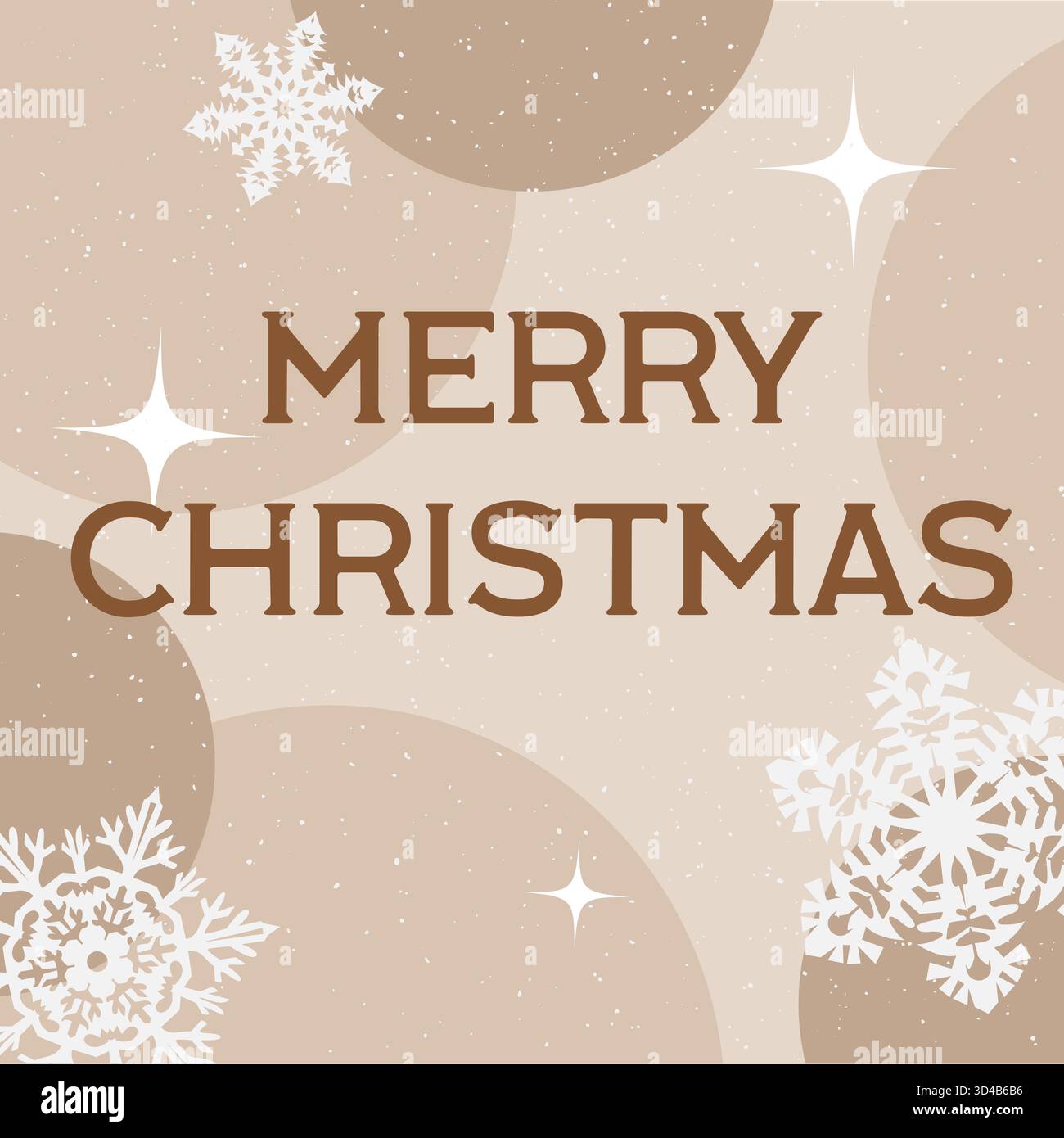 Merry christmas party snowflakes Stock Vector Images - Alamy