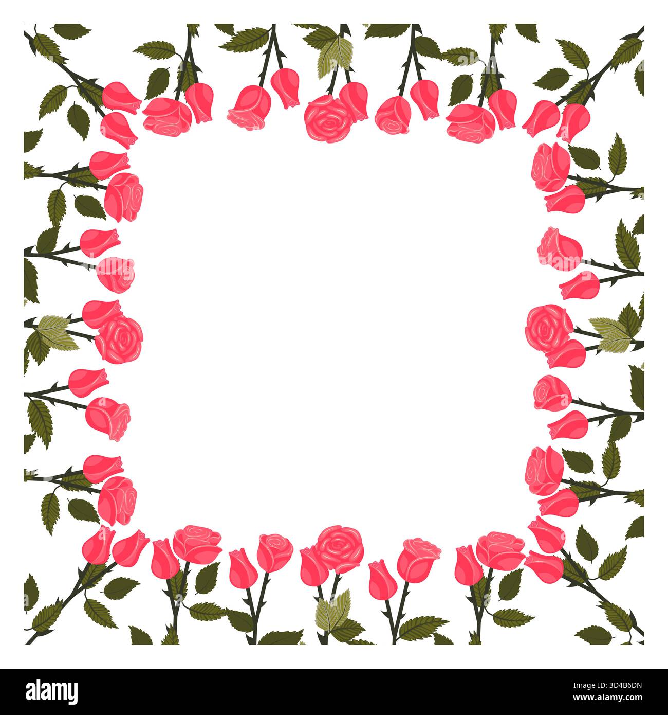 Lush stems Stock Vector Images - Alamy