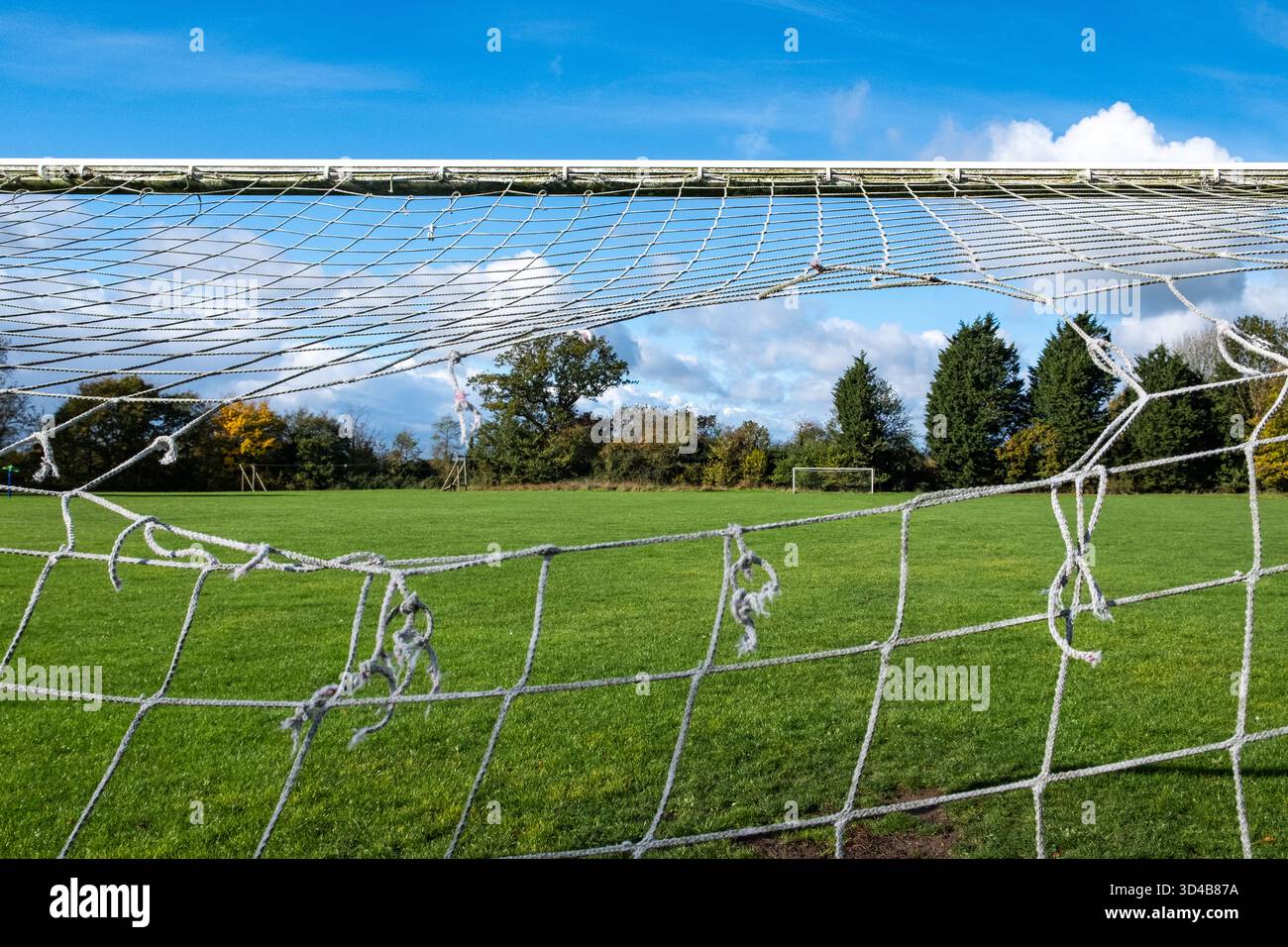 Torn goal netting hi-res stock photography and images - Alamy