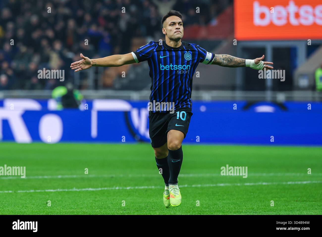 Lautaro Martinez of FC Internazionale celebrates after scoring a goal ...