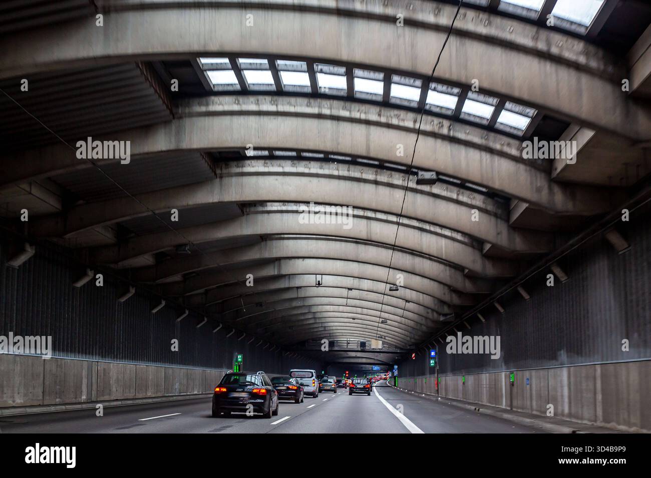 Stilvolle Autobahnkreuz Kln West Fotosnull