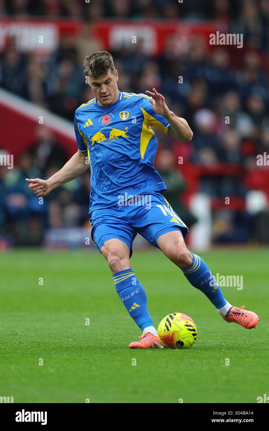 Nottingham, England, 9th November 2025. Jaka Bijol of Leeds United ...