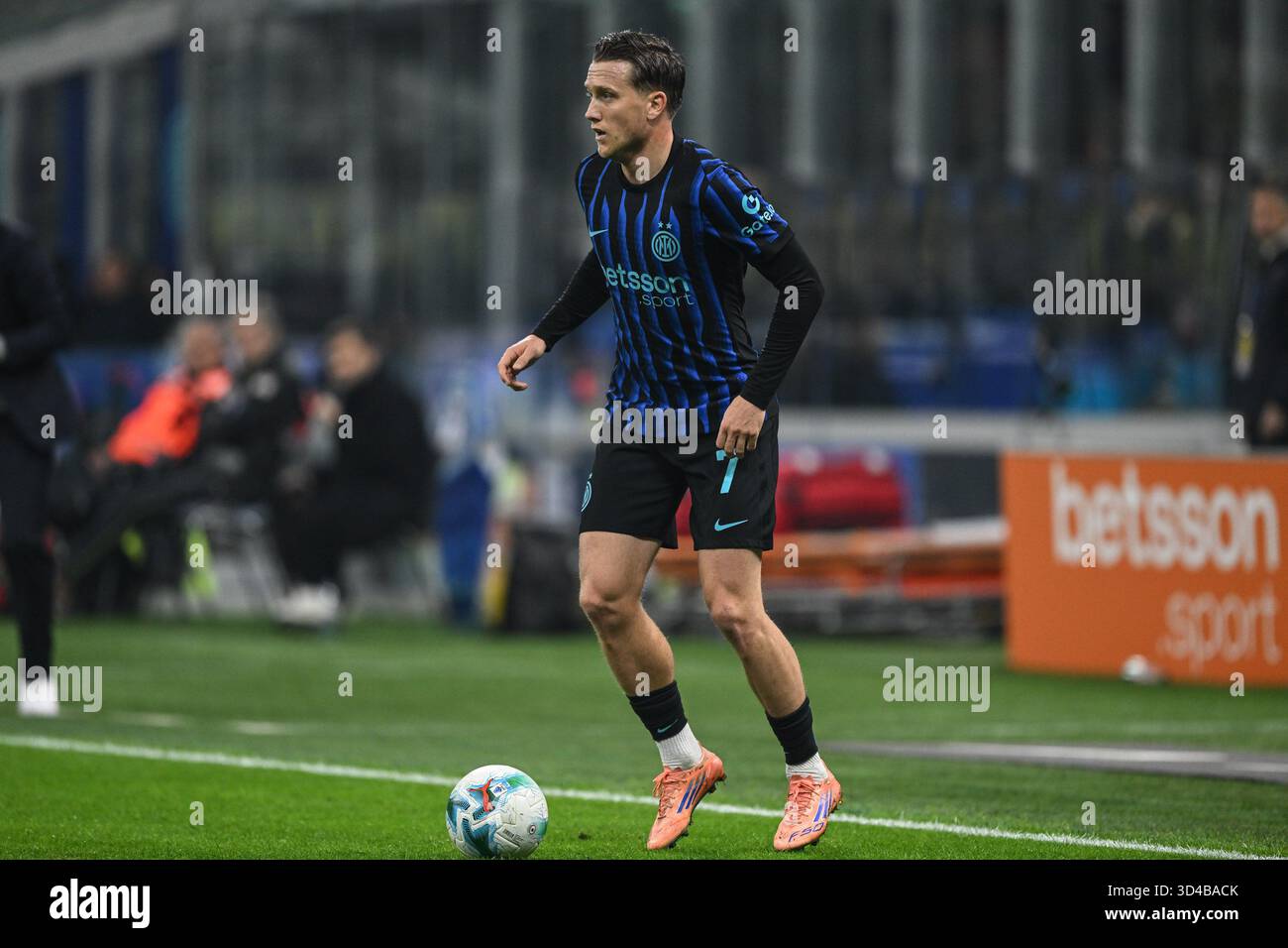 Piotr Zielinski of FC Inter in action during the Italian Serie A ...