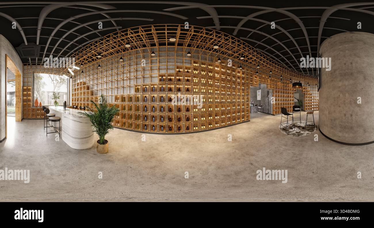 3d render building entrance hi-res stock photography and images - Alamy