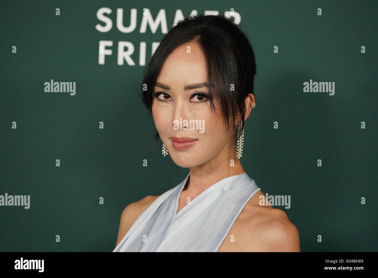 Chriselle Lim arrives at the 2025 Baby2Baby gala on Saturday, Nov. 8 ...