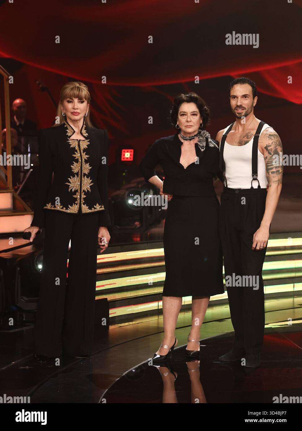 Rome, Rai Auditorium at the Foro Italico, "Dancing with the Stars" TV show - seventh episode ...