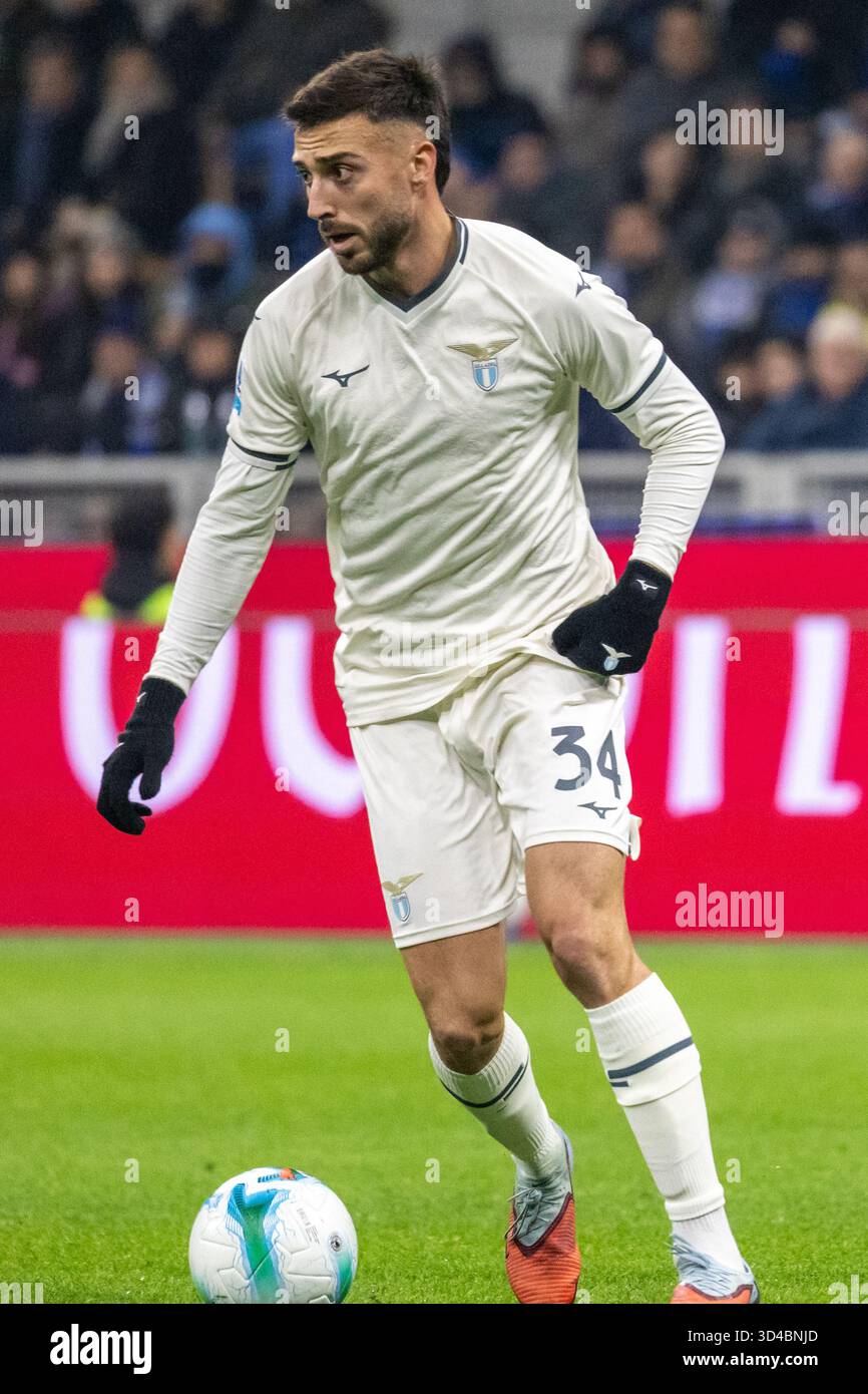 mario gila lazio during serie A match FC Internazionale vs SS Lazio serie A - Milan november 9 ...