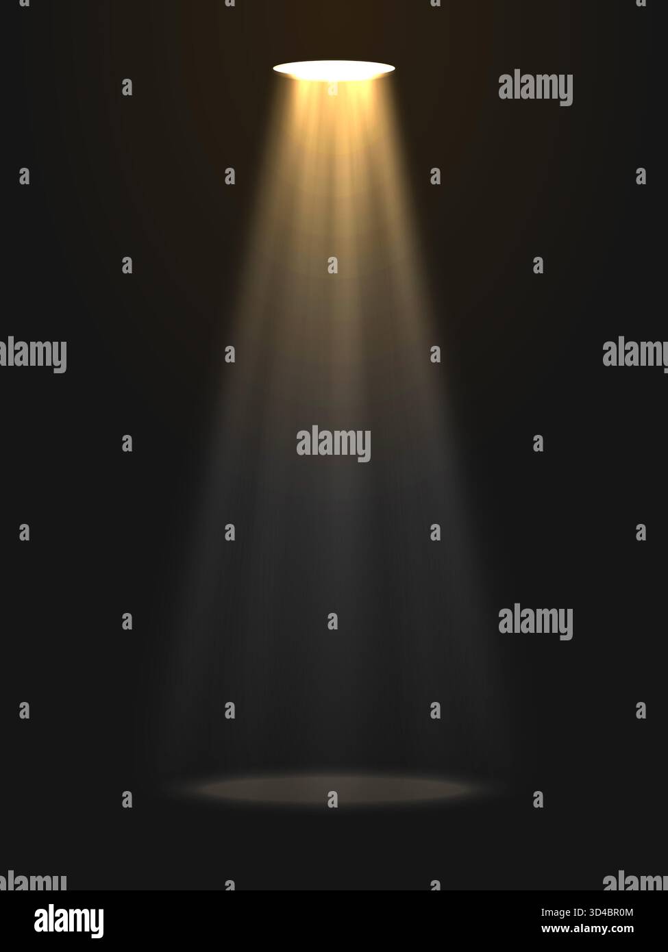 Spotlight shining on empty Stock Vector Images - Alamy