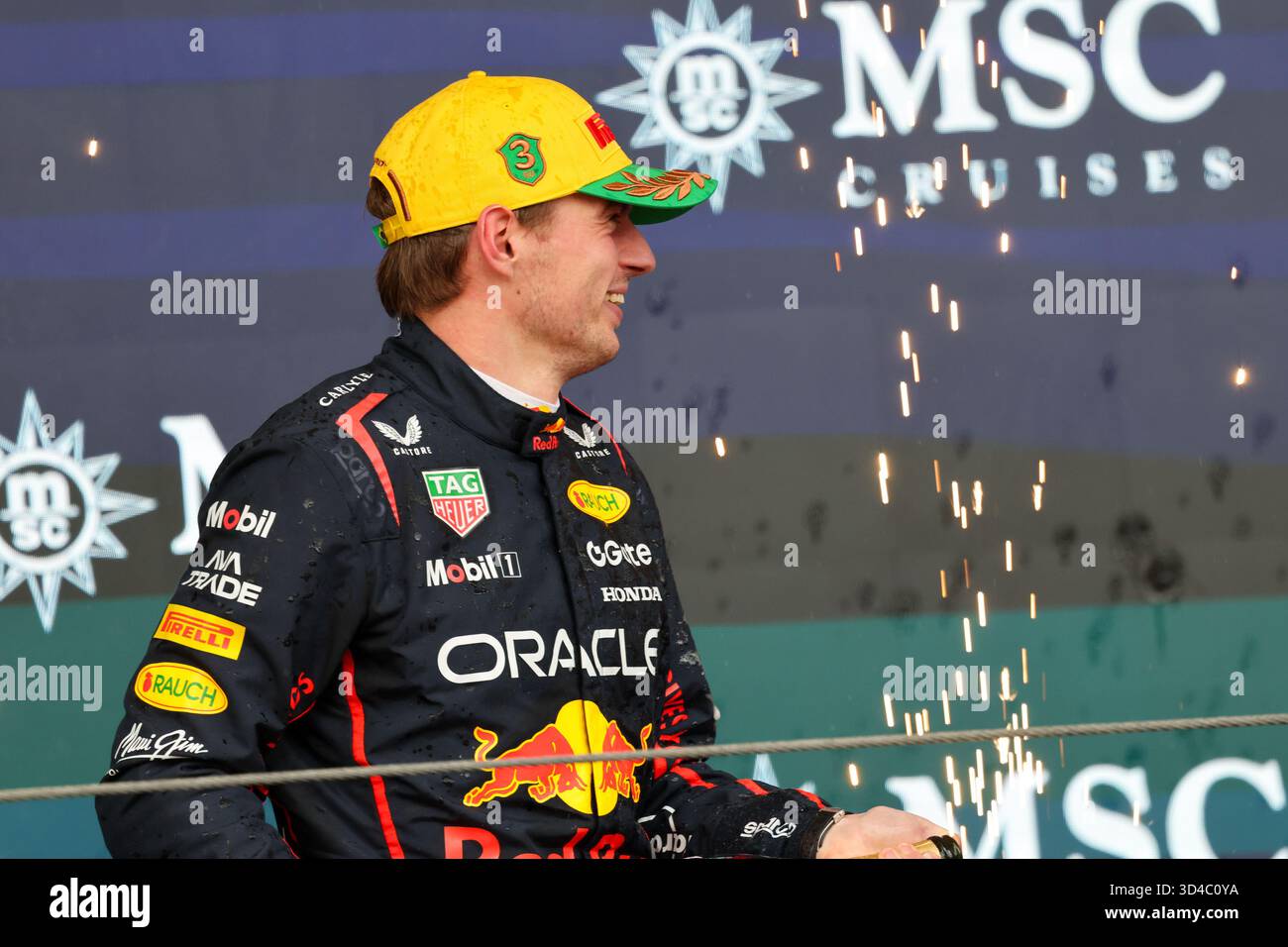 Red bull max verstappen rb21 drs hi-res stock photography and images ...