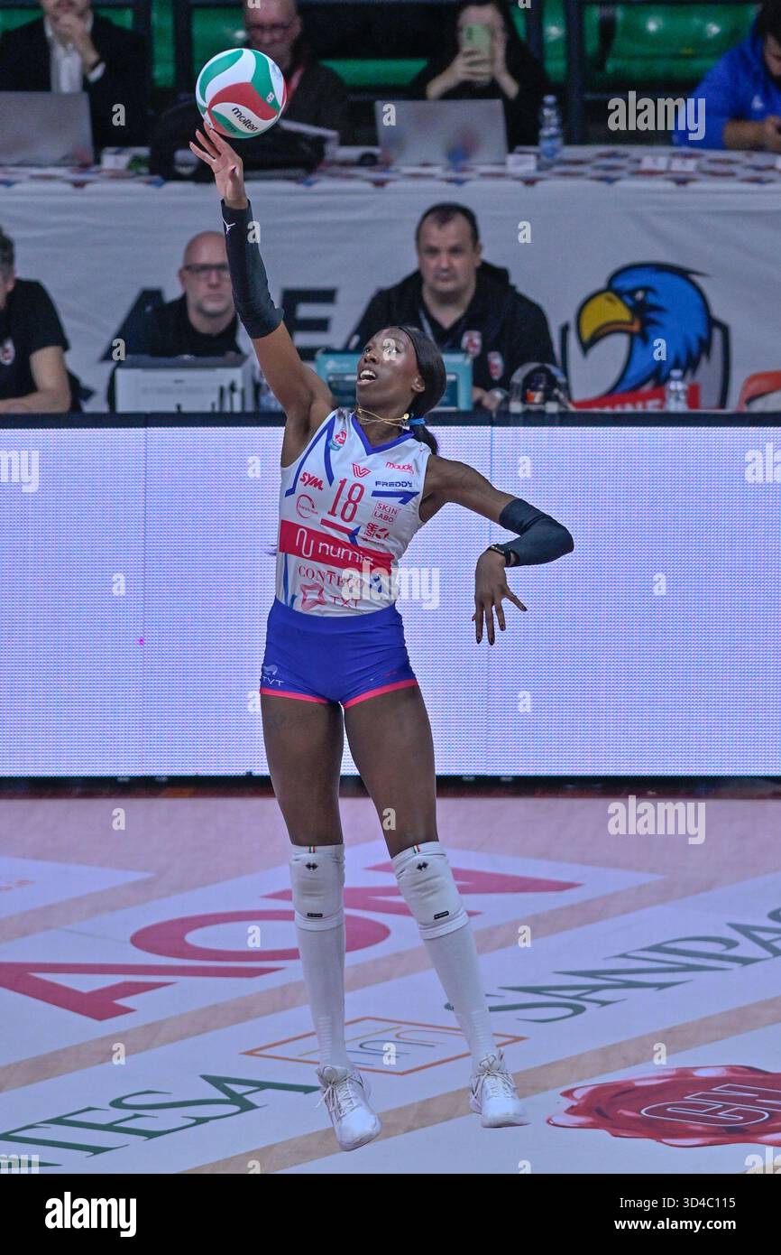 Paola Egonu (Numia Vero Volley Milano) during Cuneo Granda Volley vs ...