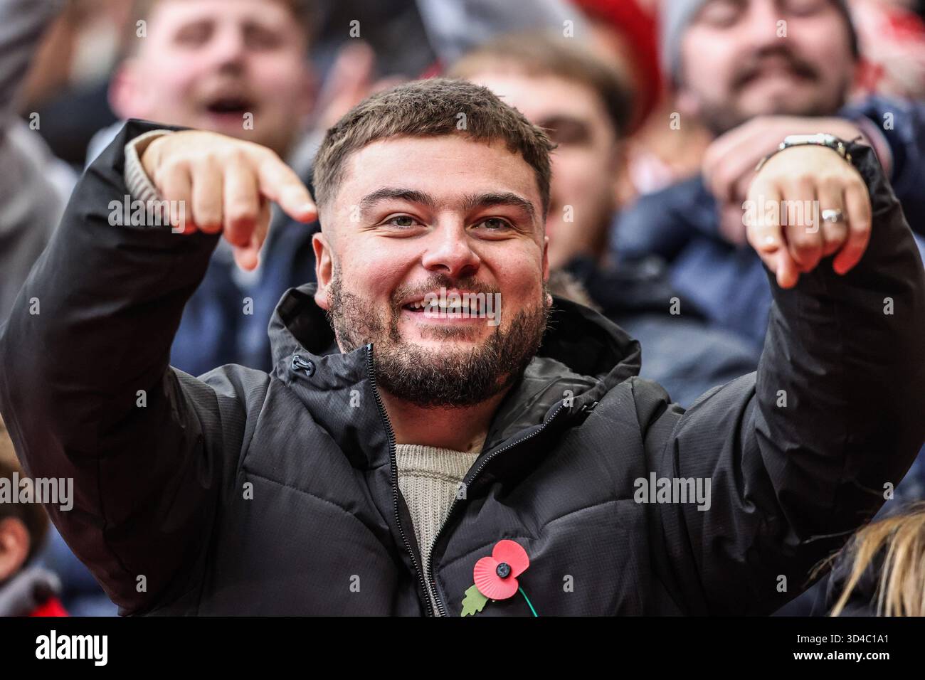 Nottingham Forest fans during the Premier League match Nottingham ...
