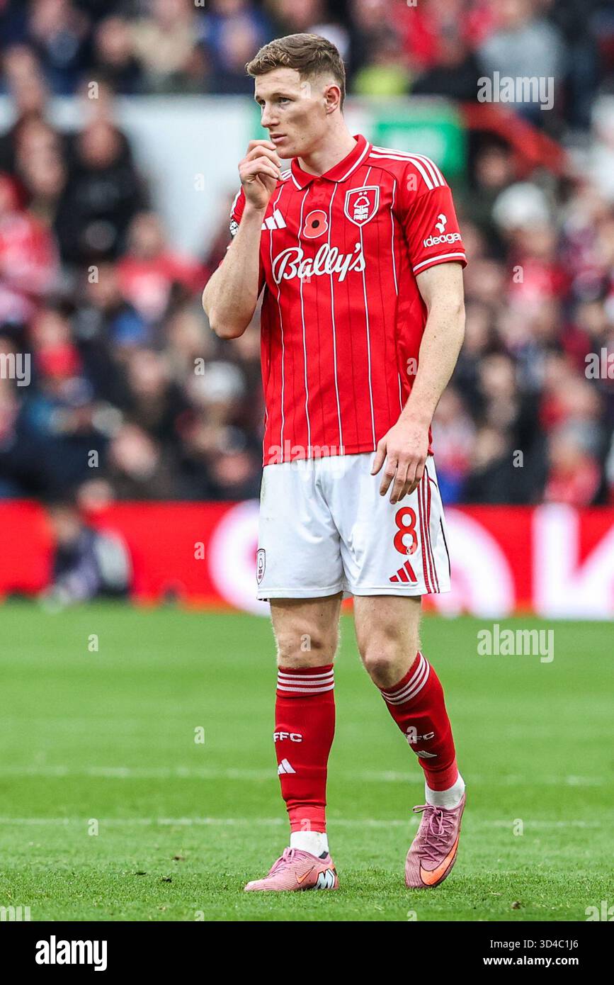 Elliot Anderson of Nottingham Forest during the Premier League match ...