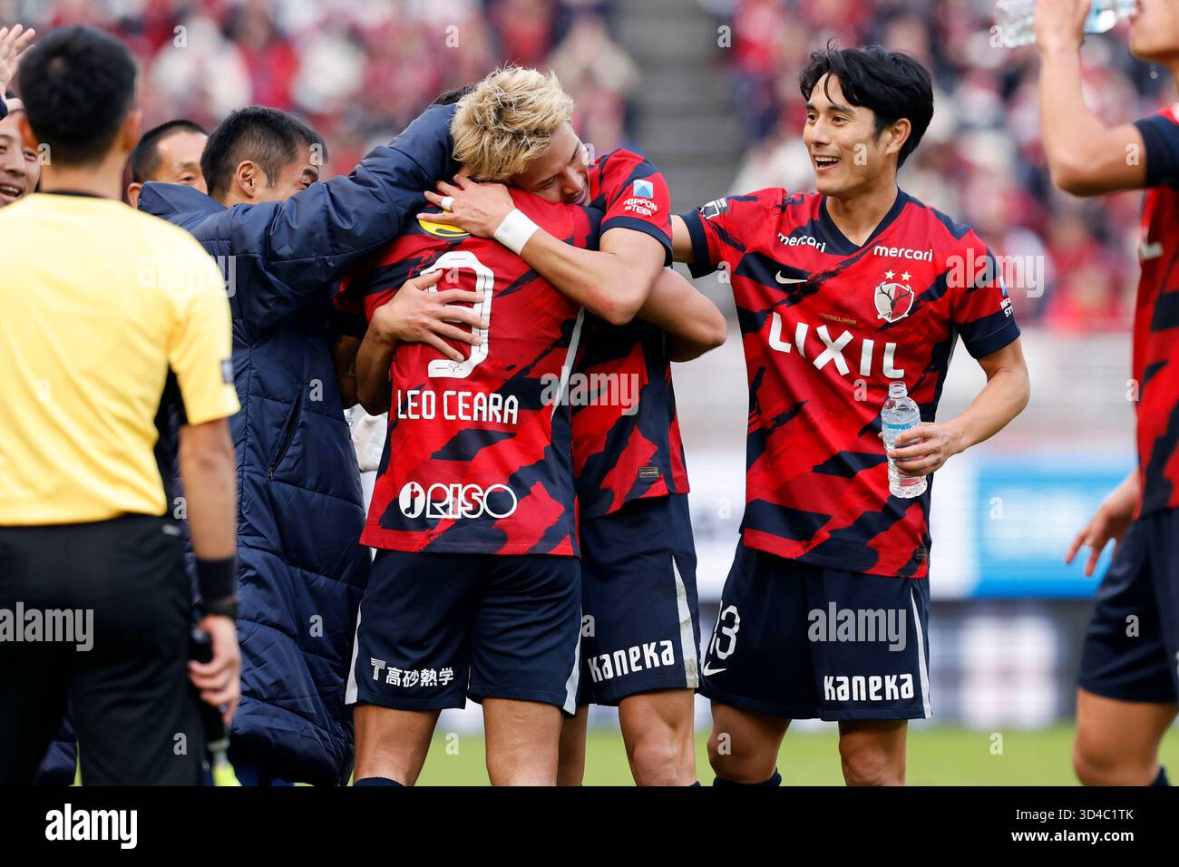 Kyosuke Tagawa, Kei Chinen, Leo Ceara (Antlers), November 8, 2025 ...