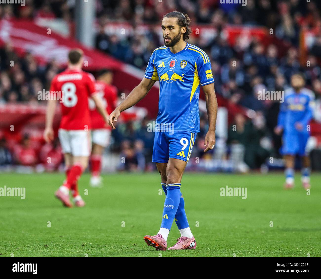 Dominic Calvert-Lewin of Leeds United during the Premier League match ...