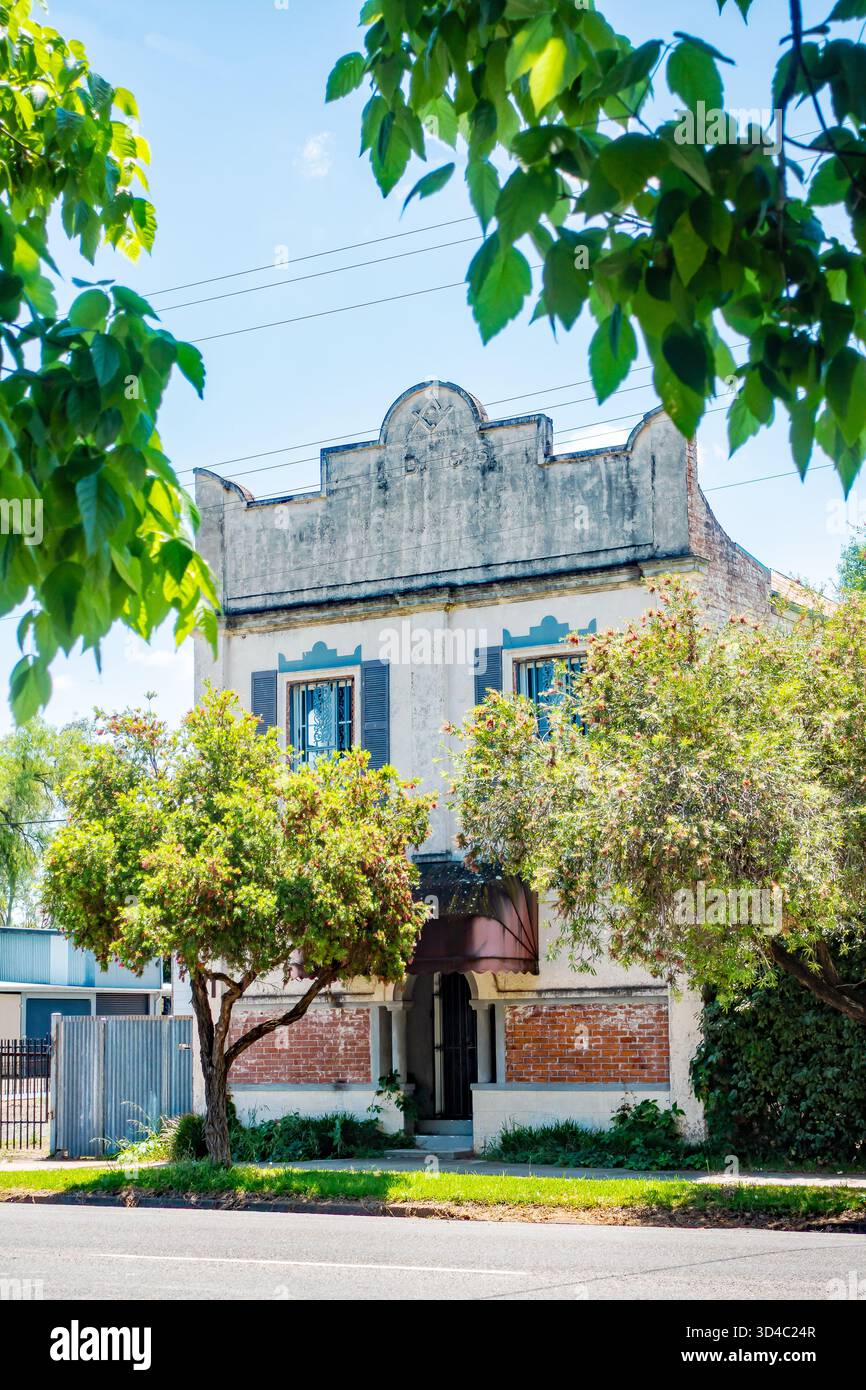 Masonic Lodge Building in Quirindi NSW Australia,built in 1895 Stock ...