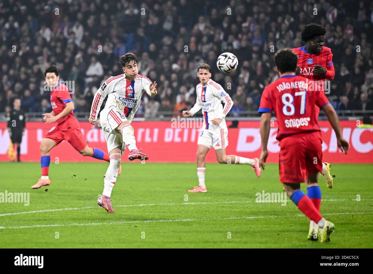 17 Afonso MOREIRA (ol) during the Ligue 1 McDonald's match between Lyon ...