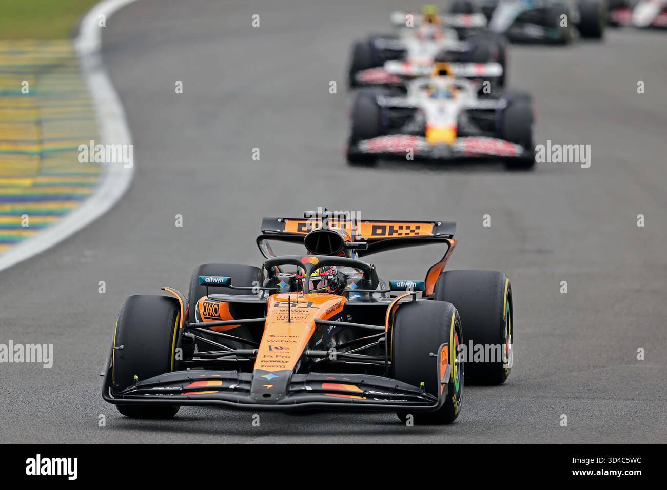 9th November 2025; Sao Paulo, Brazil: Oscar Piastri (AUS) McLaren F1 ...