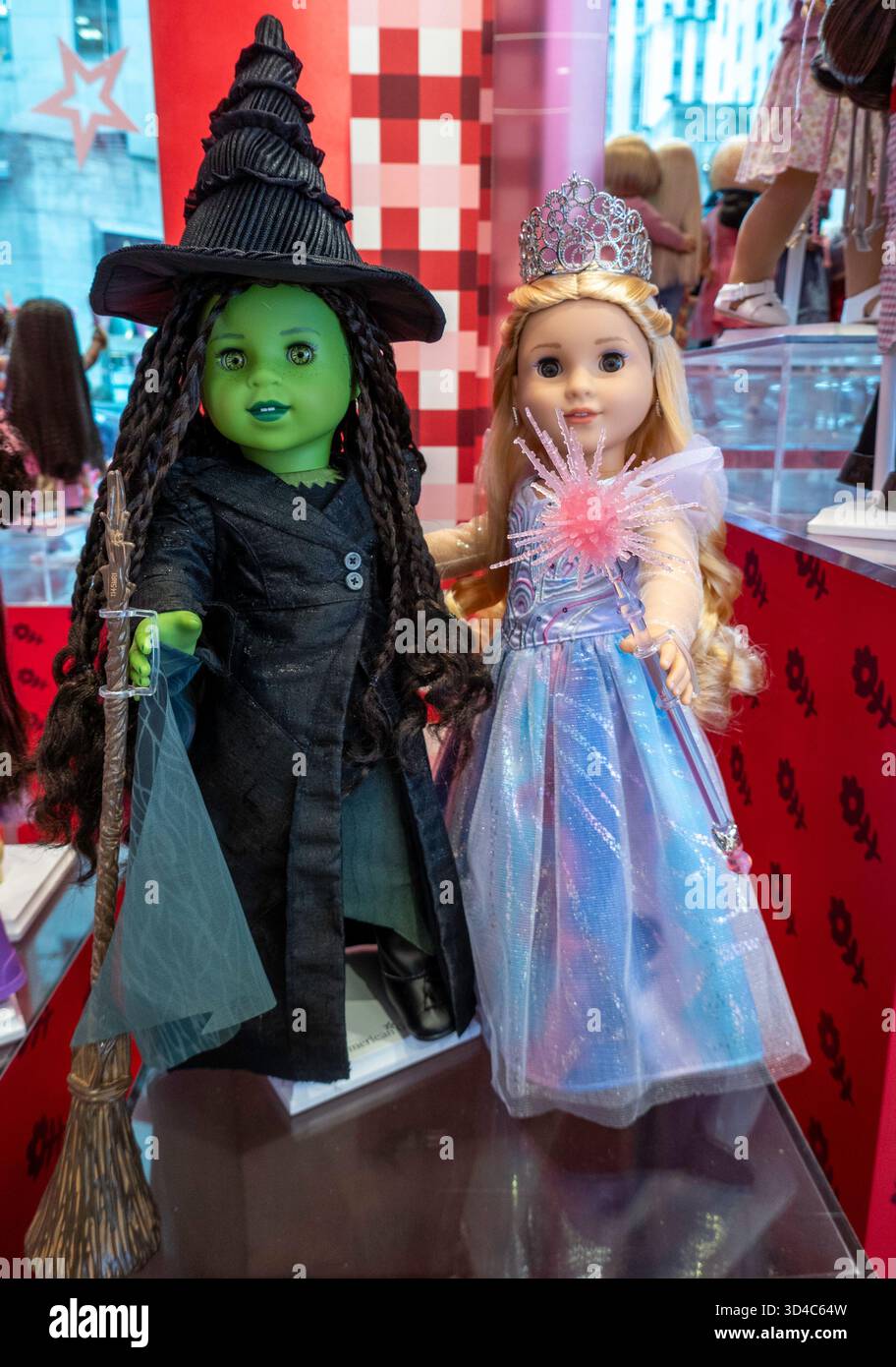 The American Girl Store in Rockefeller Center features dolls ...