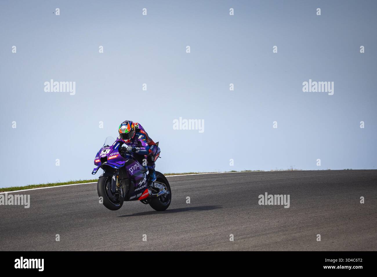 Miguel Oliveira of Portugal and Prima Pramac Yamaha MotoGP competes ...