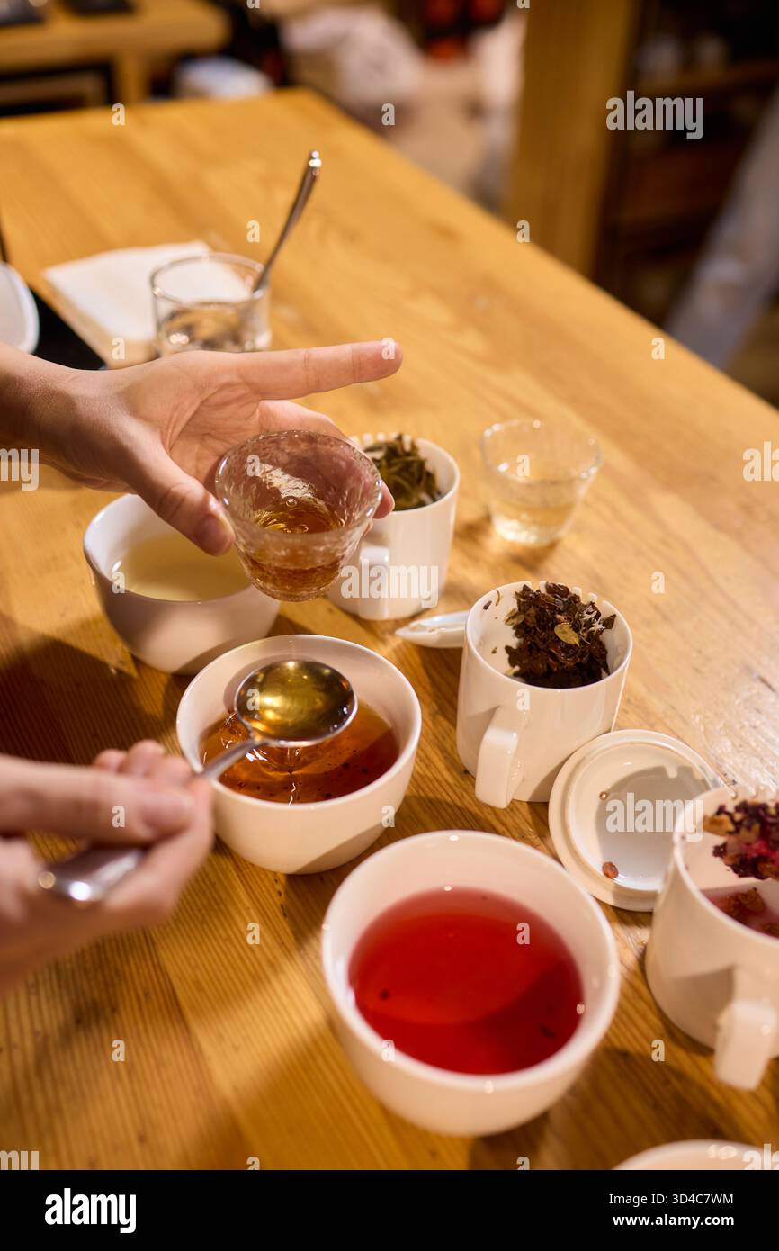 Explore a wonderful variety of tea infusions that create a delightful ...