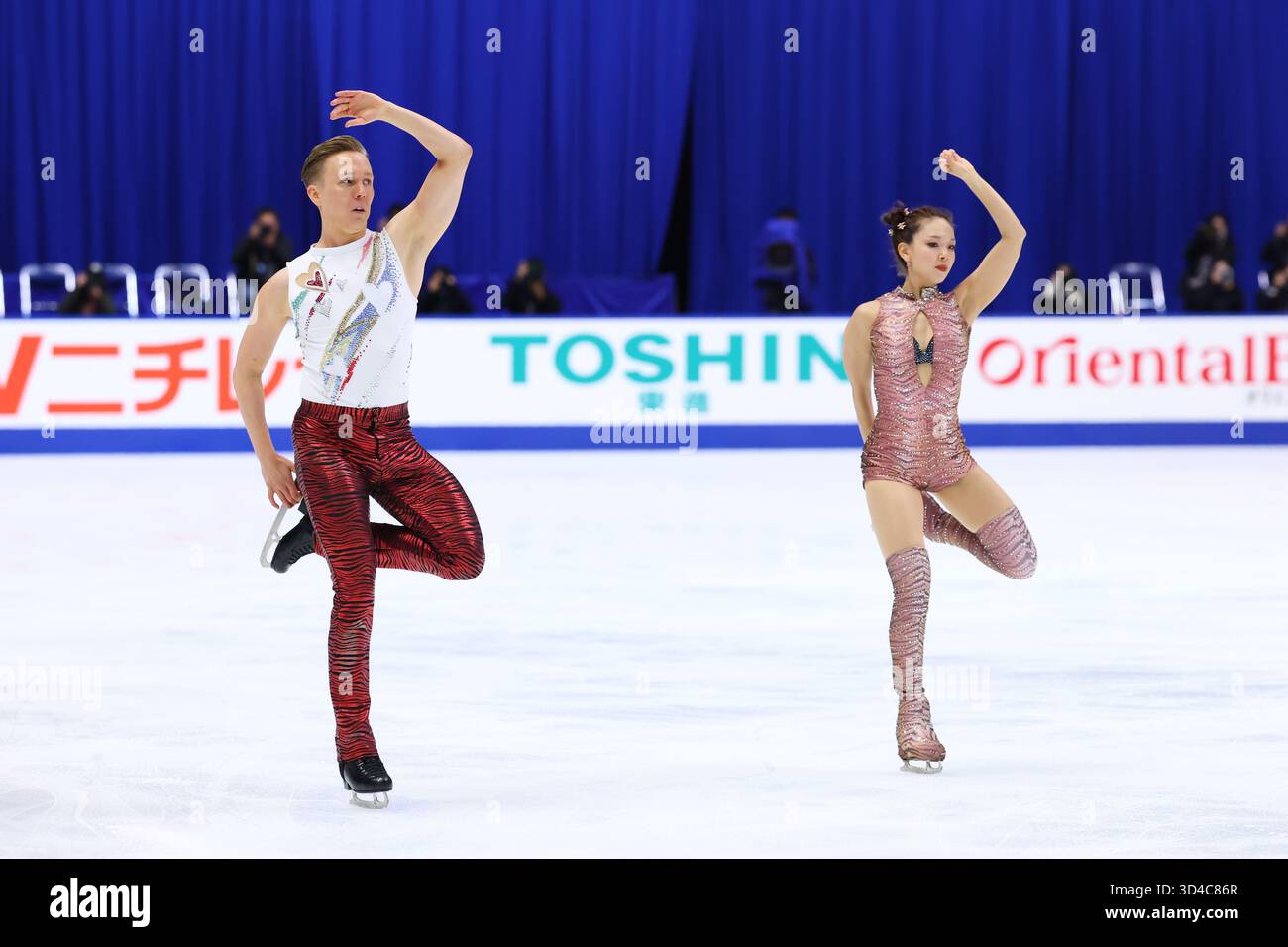 Yuka Orihara & Juho Pirinen (FIN), NOVEMBER 7, 2025 - Figure Skating ...