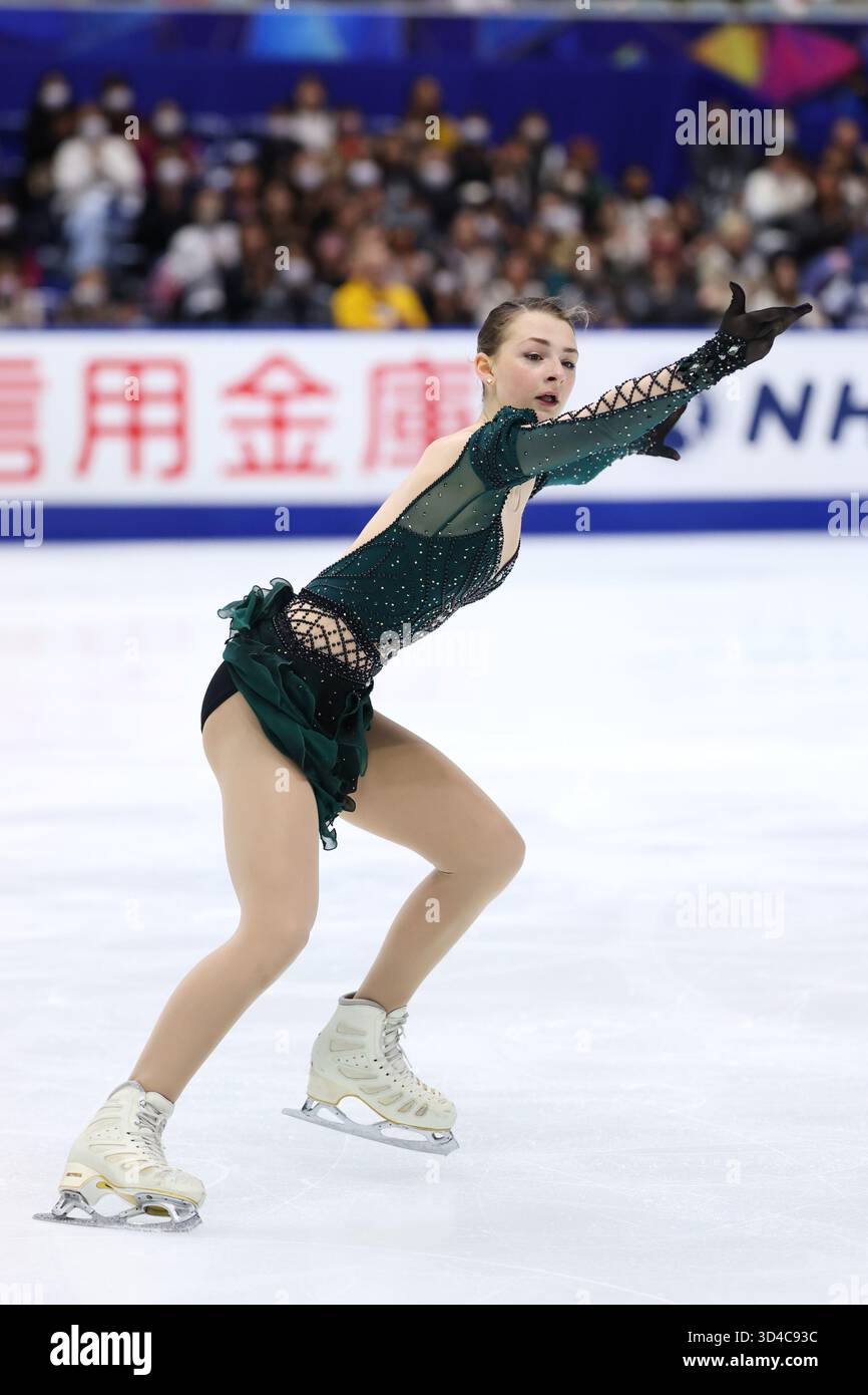 Sarah Everhardt (USA), NOVEMBER 7, 2025 - Figure Skating : ISU Grand ...