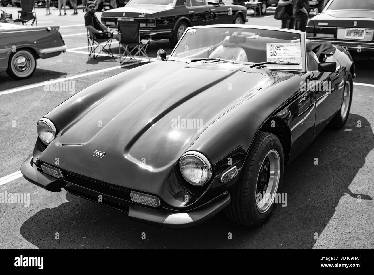 Chicago, Illinois, USA - September 08, 2024: TVR 3000 S series retro ...