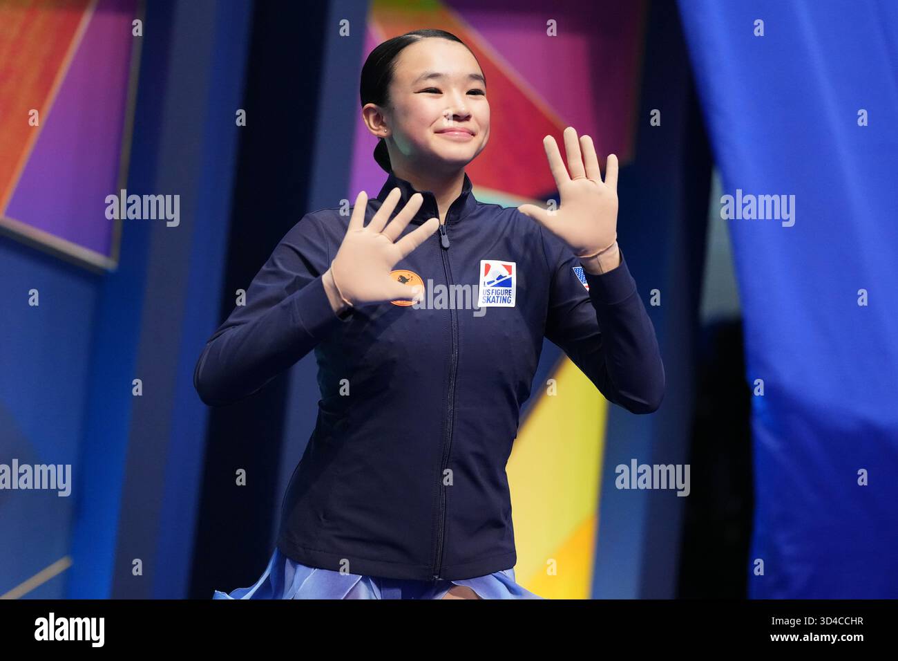 Elyce Lin-Gracey (USA), NOVEMBER 7, 2025 - Figure Skating : ISU Grand ...