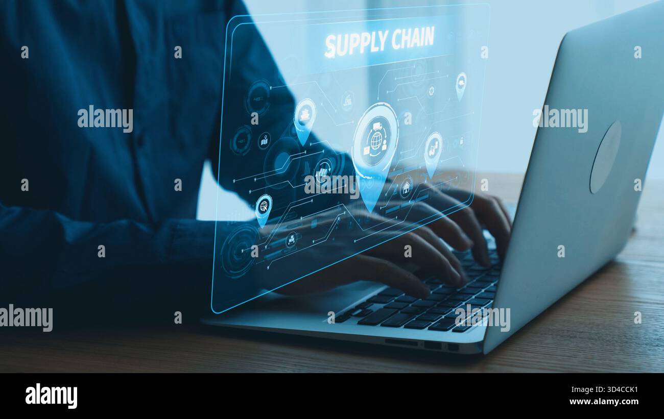 Supply chain processes with data-driven logistics, transportation, and ...