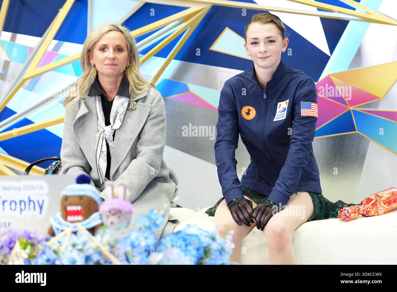 Sarah Everhardt (USA), NOVEMBER 7, 2025 - Figure Skating : ISU Grand ...