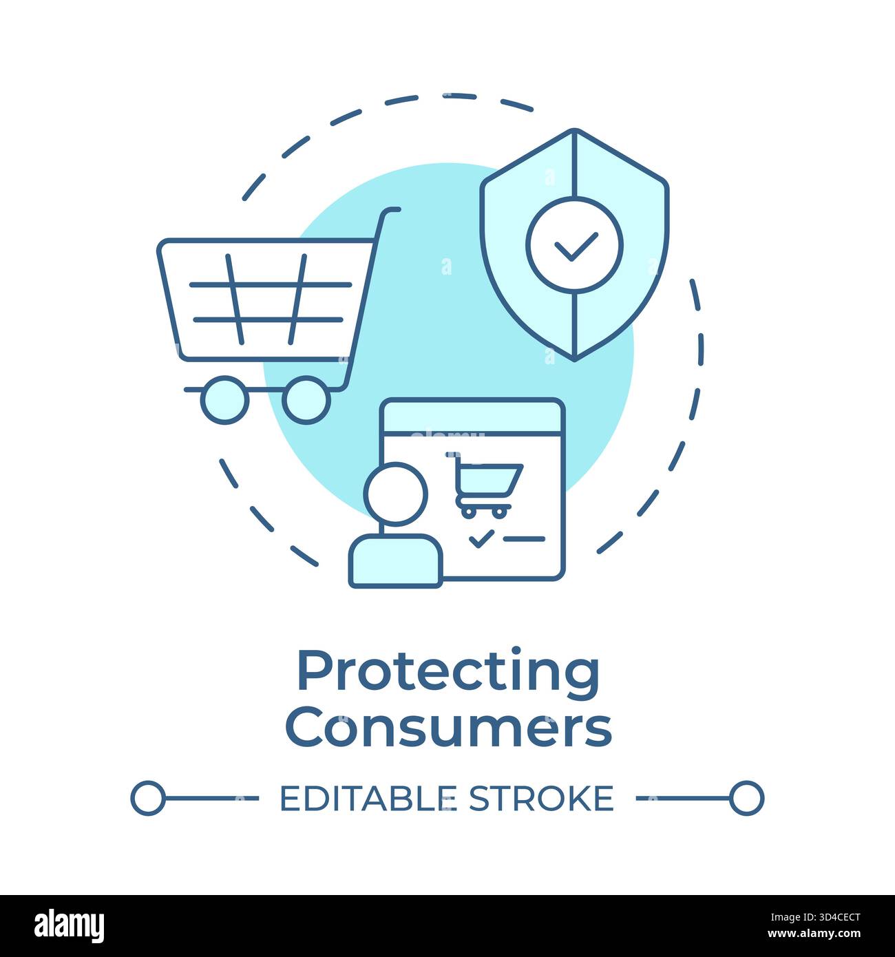 Modern consumers Stock Vector Images - Alamy