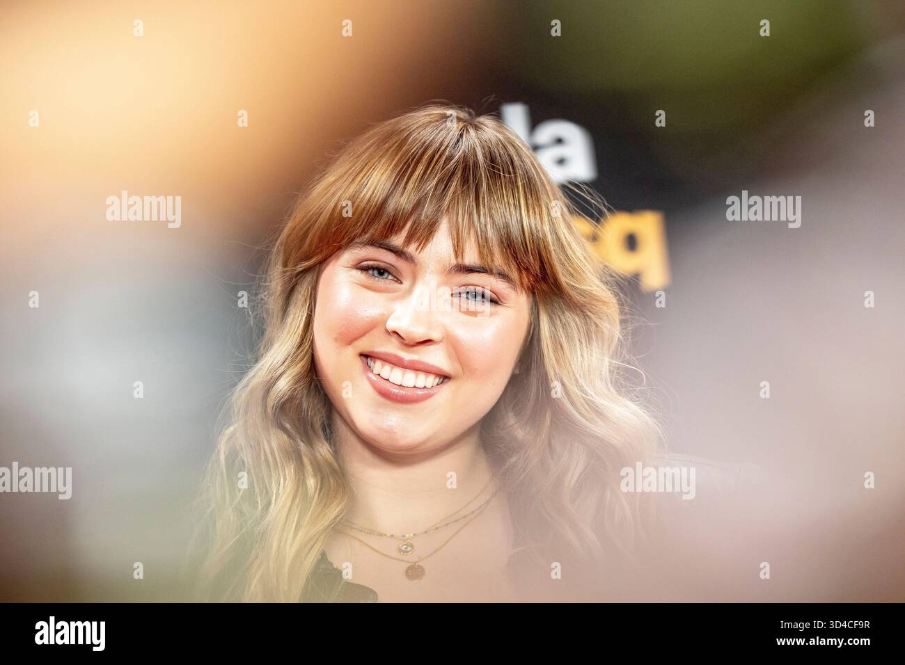 Billie du Page arrives on the red carpet for the gala de l'ADISQ awards ...