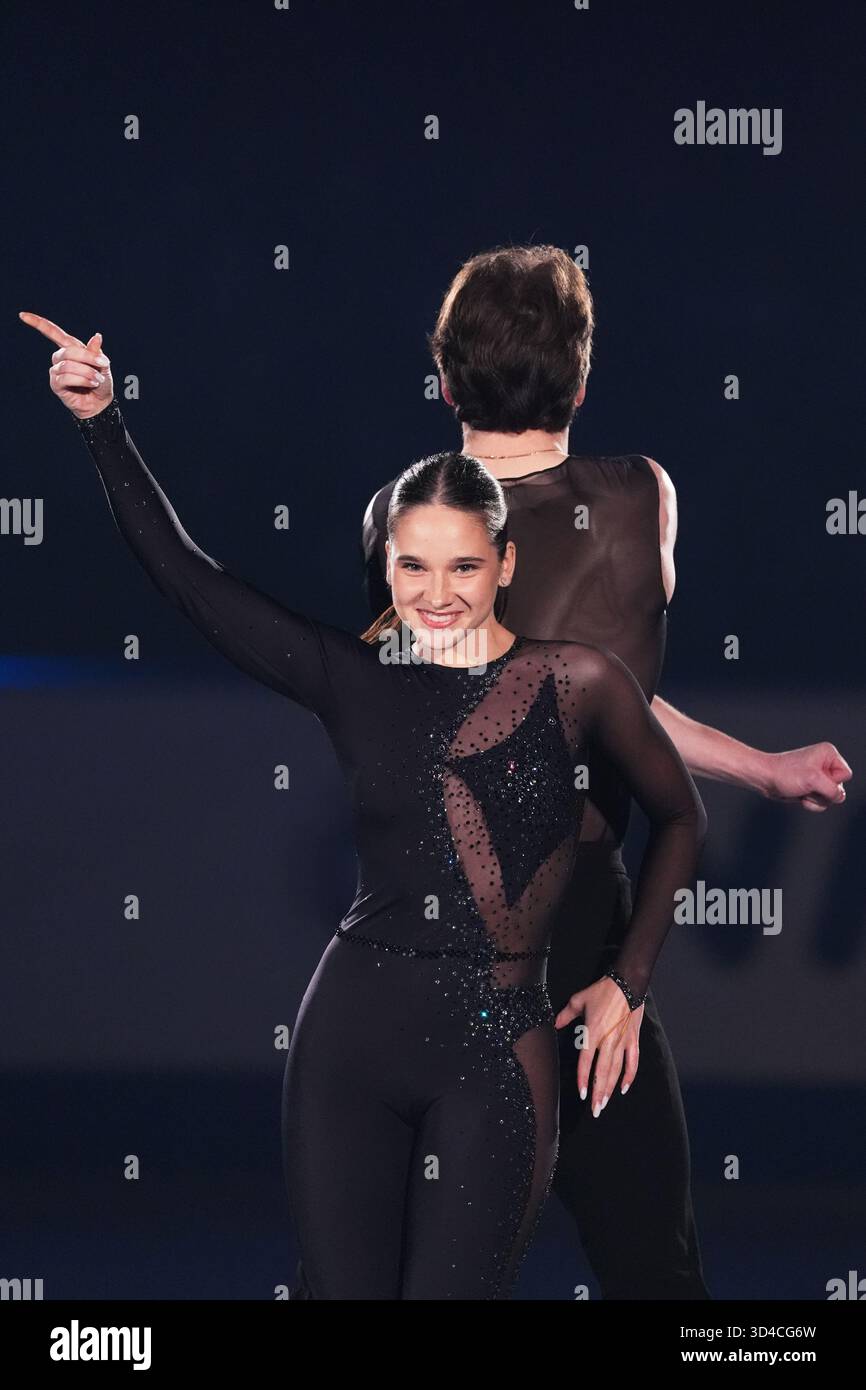 Maria Pavlova (HUN), NOVEMBER 9, 2025 - Figure Skating : ISU Grand Prix ...