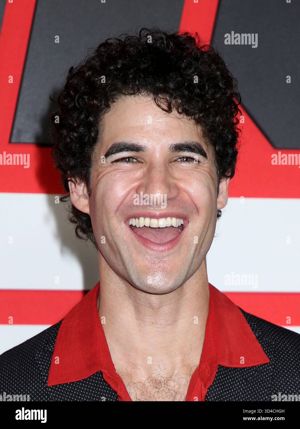 Darren Criss attending Paramount's 'The Running Man' New York Premiere ...