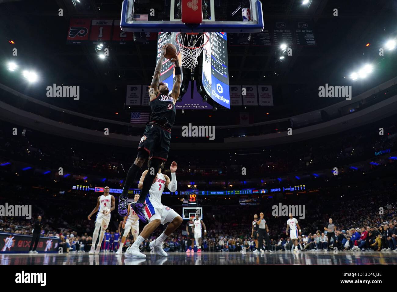 Philadelphia 76ers' Kelly Oubre Jr. plays during an NBA basketball game ...
