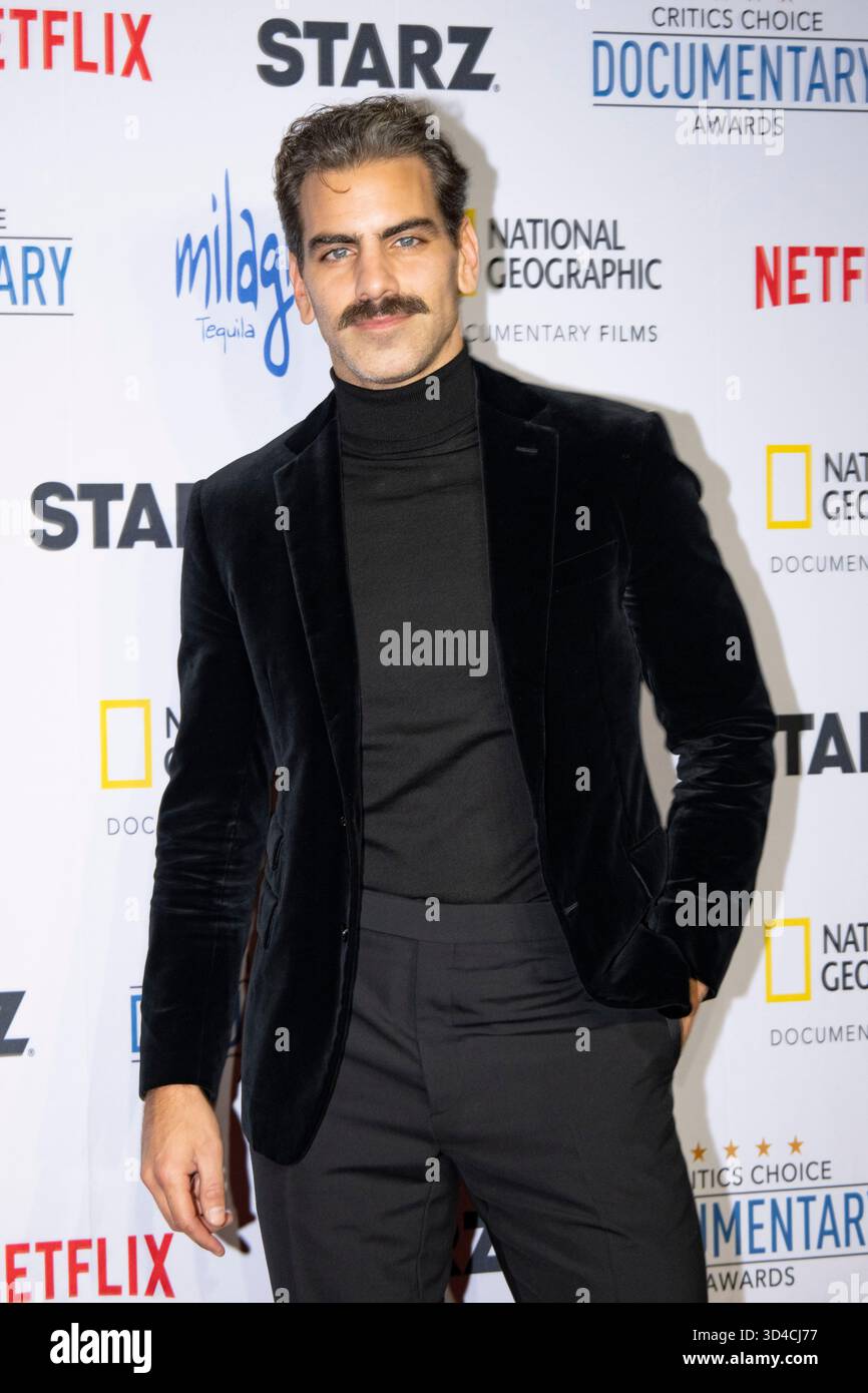 Nyle DiMarco attends the Tenth Annual Critics Choice Documentary Awards at the Edison Ballroom ...