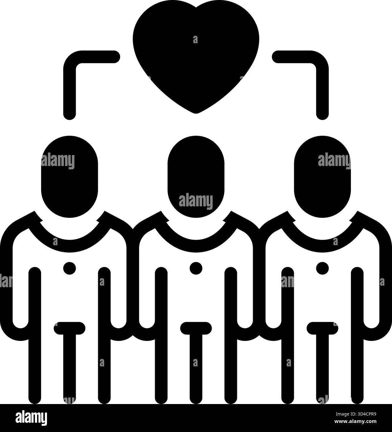 Team cohesion Stock Vector Images - Alamy