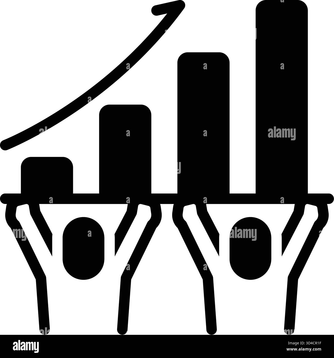Icon for collaborative growth, collaborative Stock Vector Image & Art ...