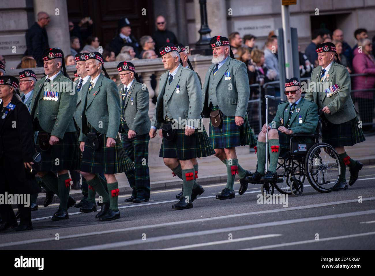 A view of the veterans' parade during the 2025 National Service Of ...