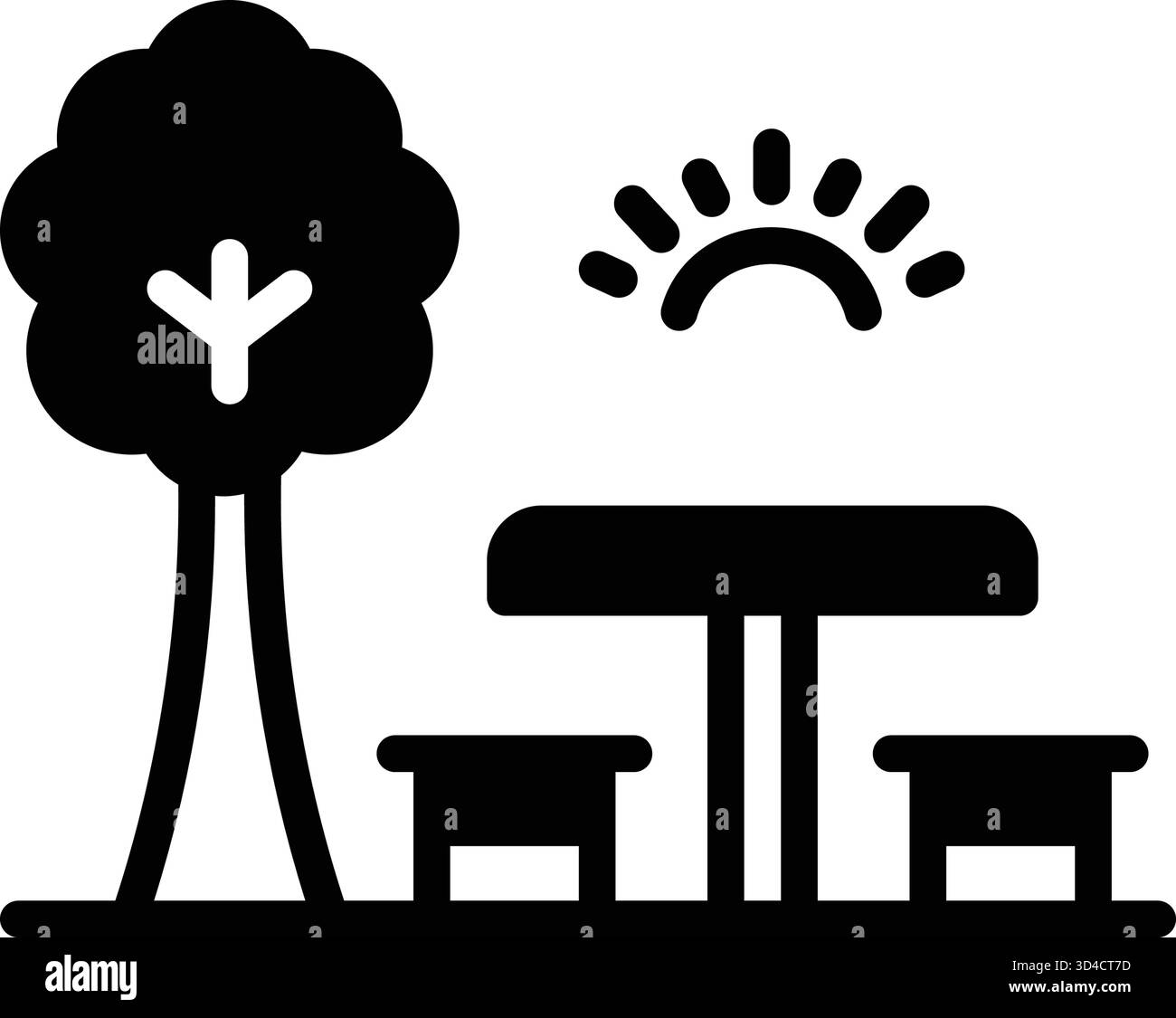Icon for picnic areas, picnic Stock Vector Image & Art - Alamy