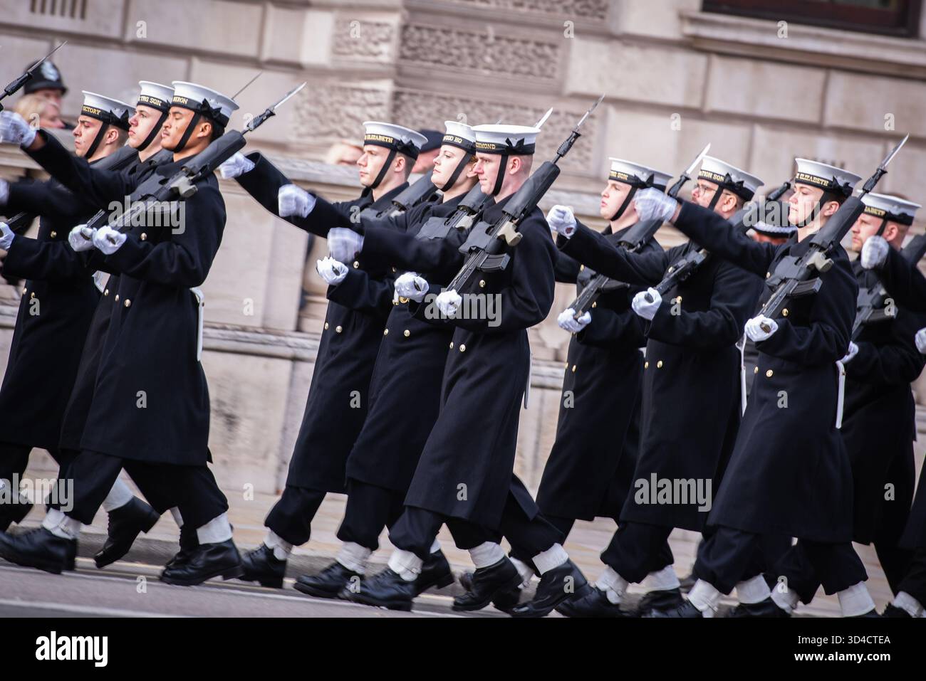 A view of the veterans' parade during the 2025 National Service Of ...