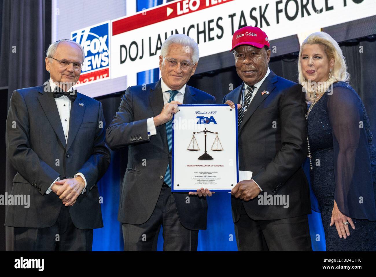 New York, NY, November 9, 2025: Morton Klein, Marc Kasowitz, Leo ...