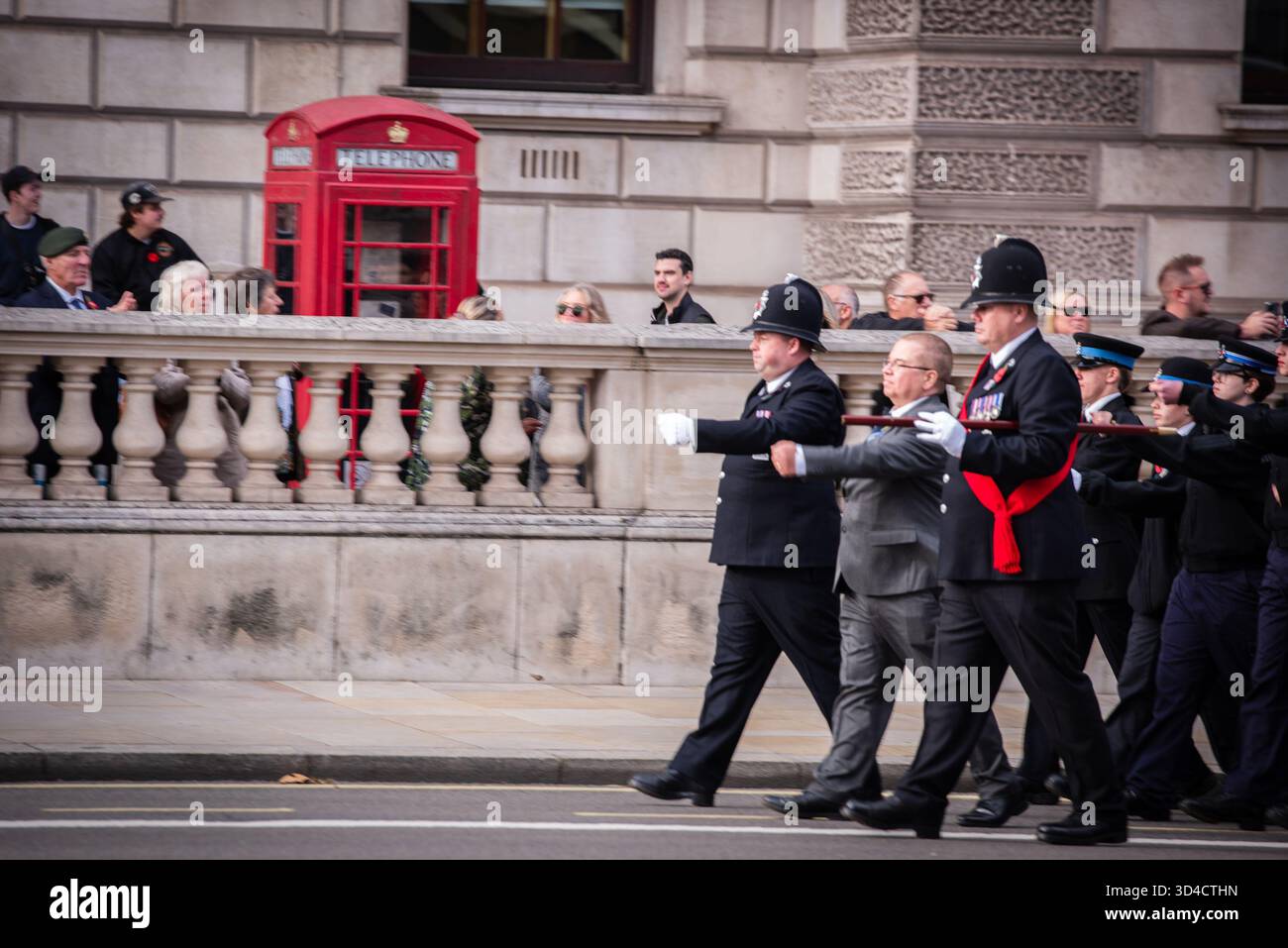 A view of the veterans' parade during the 2025 National Service Of ...