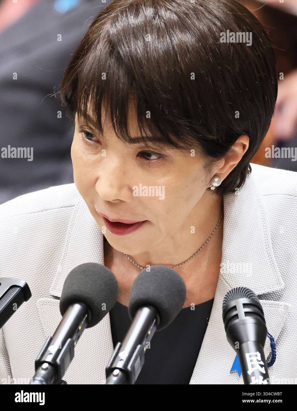 Japanese Prime Minister Sanae Takaichi attends the House of ...