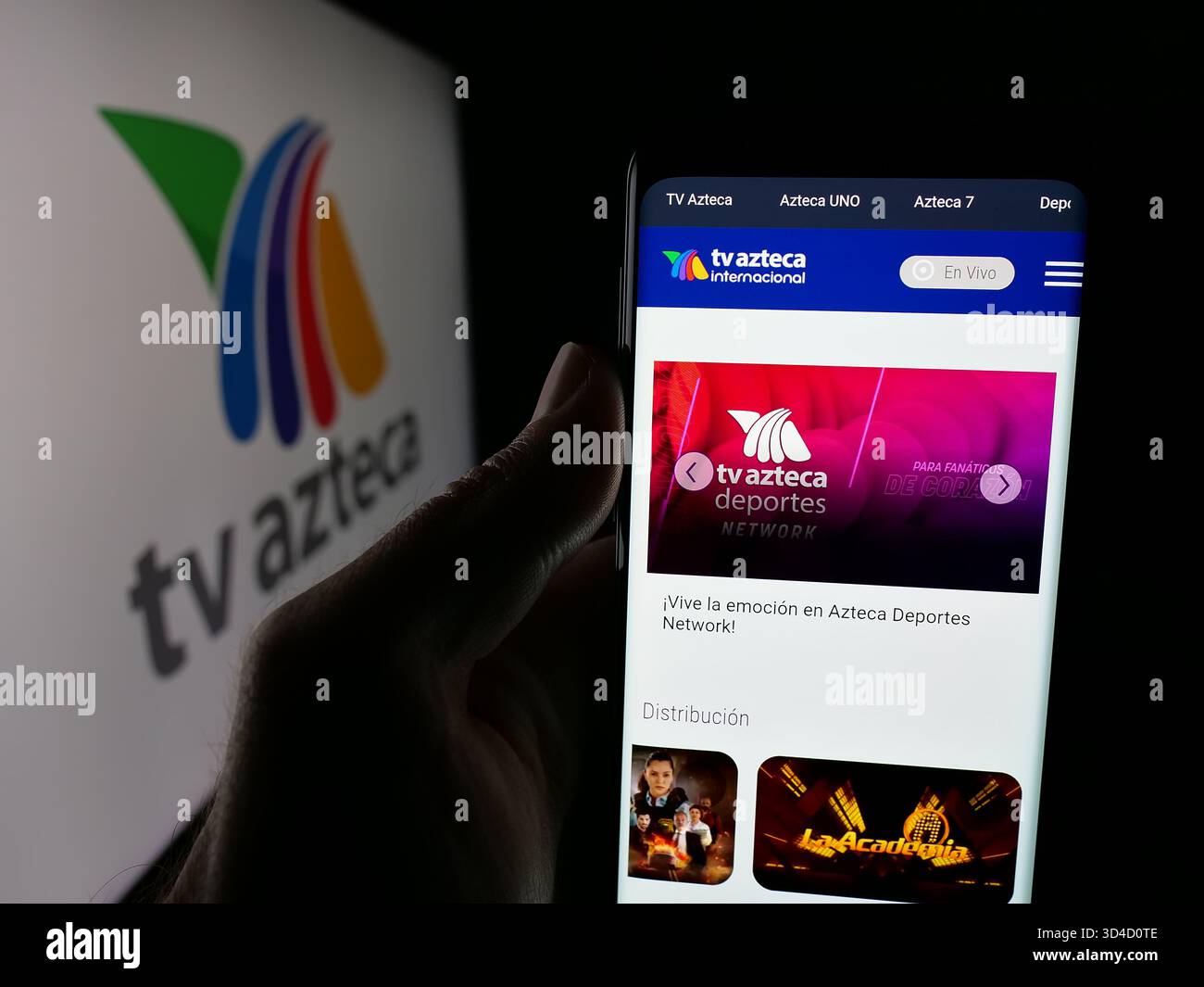 Tv azteca logo hi-res stock photography and images - Alamy