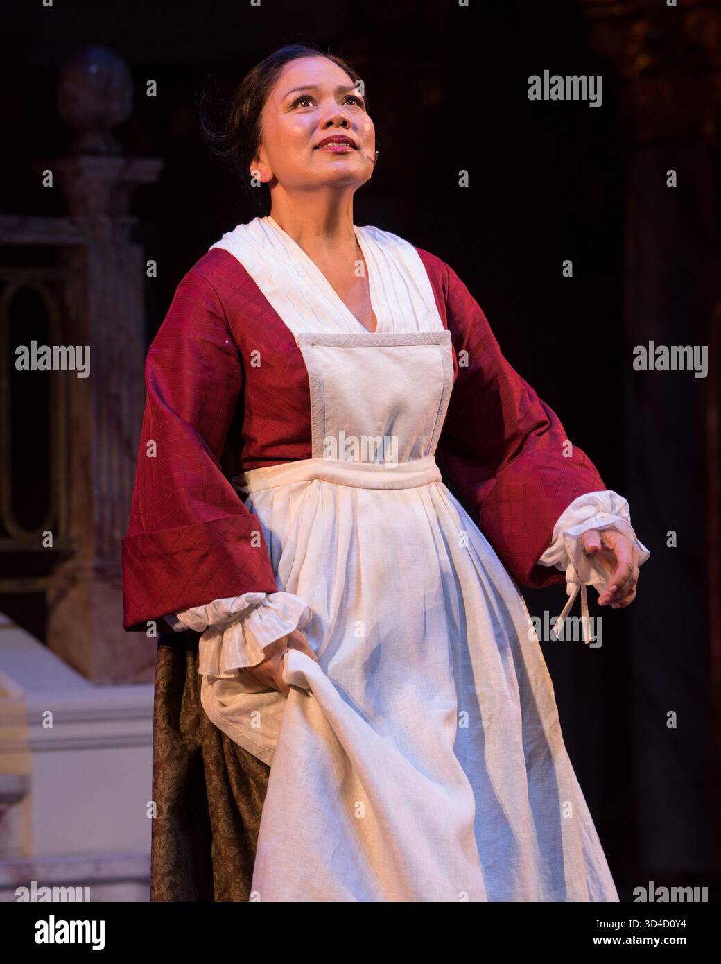 Melody Butiu on stage for THE QUEEN OF VERSAILLES Opening Night on ...