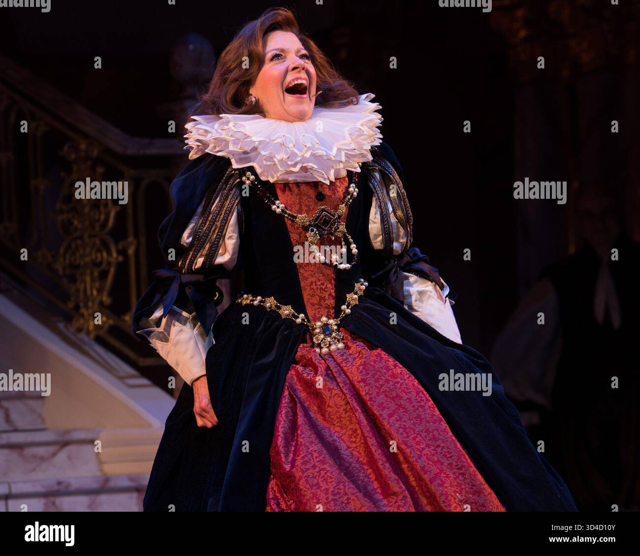 Isabel Keating on stage for THE QUEEN OF VERSAILLES Opening Night on ...