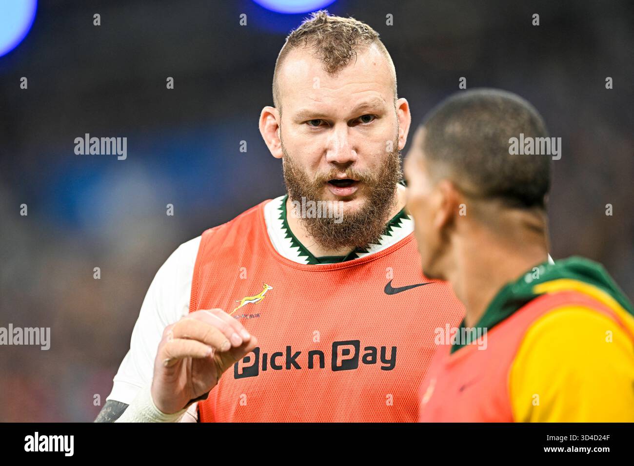 Rudolph Gerhardus RG Snyman during the Autumn Nations Series XV rugby ...