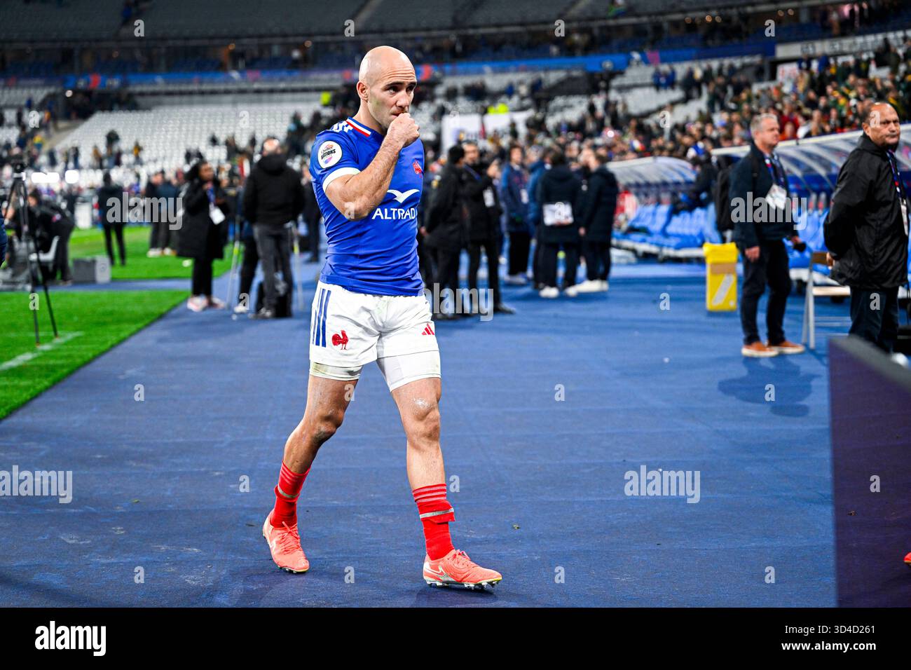 Maxime Lucu during the Autumn Nations Series XV rugby union match ...