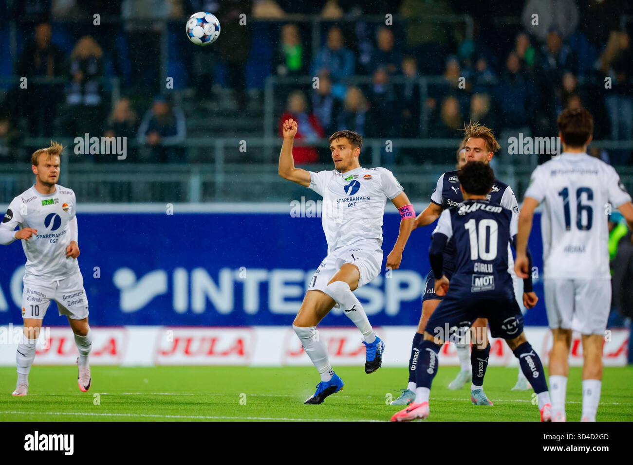 Kristiansund 20251109. Strømsgodset's Gustav Valsvik during the elite ...